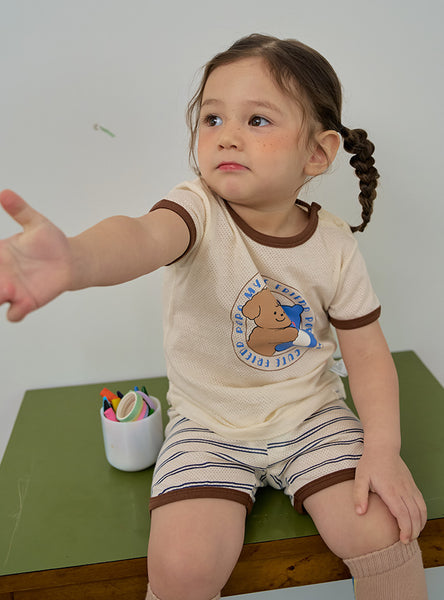 Little Popo Short sleeve (25SS) Mesh Indoor Set – Showroom kids