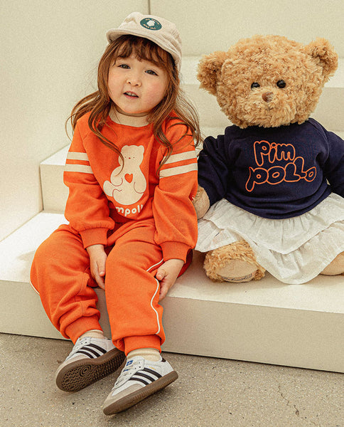 [Pimpollo] Jelly bear upper and lower clothing set – Showroom kids